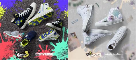 Splatoon 3 Sneakers From Converse Coming To Japan Aug 23rd 2024 Gonintendo