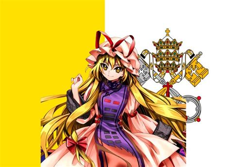 Touhou Yukari Catholic Pfp In 2025 Catholic Christianity Anime Art