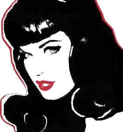 Pin By Iness On Coiffure🪞🎀 Pin Up Tattoos Bettie Page Pin Up Art