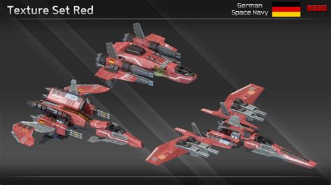 3d Model Gsn Spaceship Modular Fighter Kit Vr Ar Low Poly Cgtrader