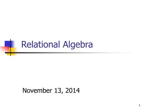 PPT Relational Algebra PowerPoint Presentation Free Download ID 6537272
