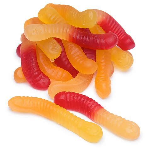 Black Forest Organic Gummy Worms Candy 8 Ounce Bag Bestcandyshop