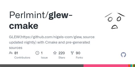 Github Perlmint Glew Cmake Glew Https Github Nigels Glew Source Updated Nightly