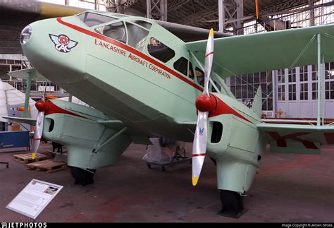 G Aknv De Havilland Dh 89a Dragon Rapide Lancashire Aircraft