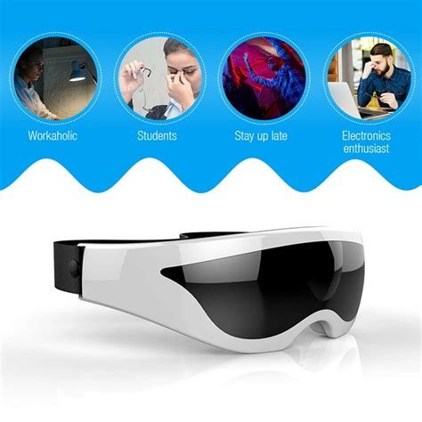 눈 피로 치료 치료 마사지 전기 눈 마사지 기계 자기 진동 통증 완화 눈 관리 피로 스트레스 릴리프아이 마사지 Aliexpress