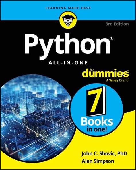 Python All In One For Dummies John C Shovic Buch Jpc