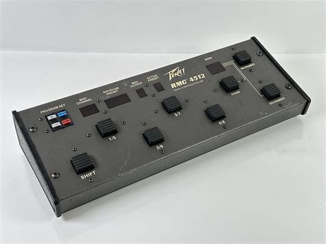 Vintage Peavey Rmc 4512 Midi Controller Reverb