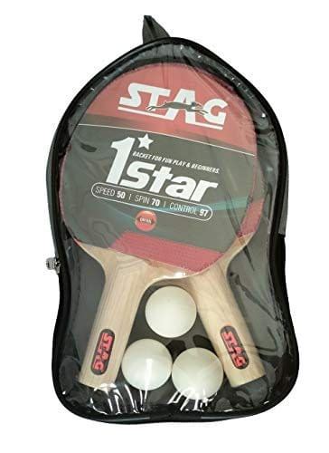 Buy Stag 1 Star Tt Playset 2 Bats 3 Balls For Beginners