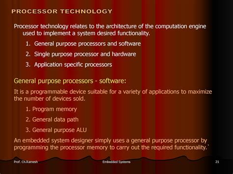 Embedded Systems Prof Chramesh Embedded Systems Ppt Download