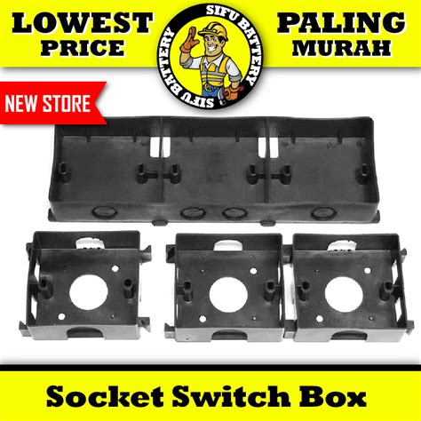 Pvc Conceal Socket Switch Base Nut Box Surface Type Switch Box