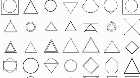 Professional Basic Geometric Shapes Composition Premium Ai Generated