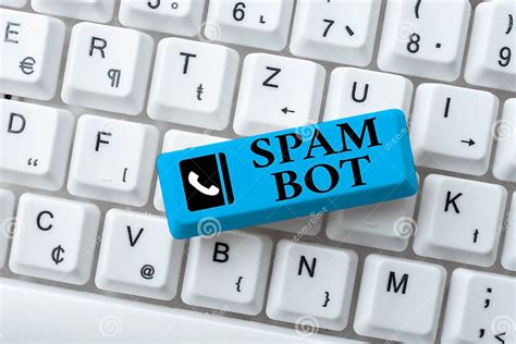 Inspiration Showing Sign Spam Bot Word For Autonomous Program On The Internet That Sends Spam
