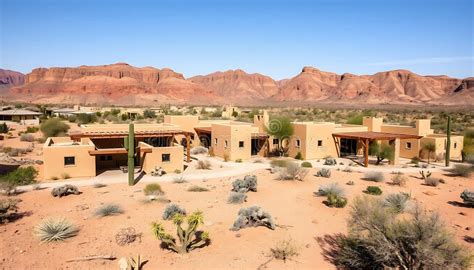 Desert Adobe Houses Village Arid Architecture And Traditional Homes