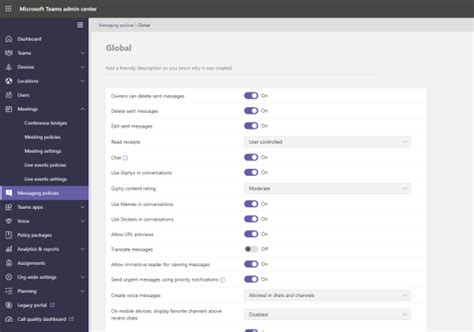 edu 관리자용 microsoft teams 정책 및 정책 패키지 microsoft teams microsoft learn