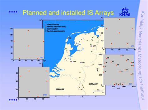 ppt large experimental infrasound array at deelen detection and