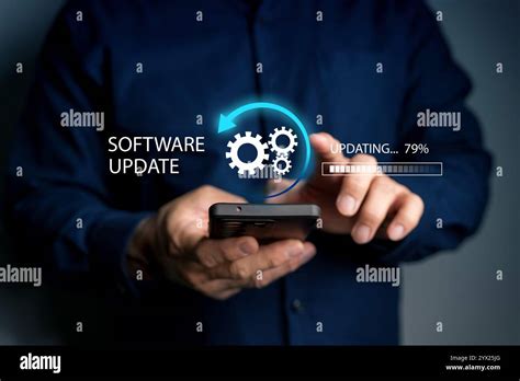 update software application upgrade technology concept software update