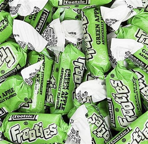 Green Apple Flavored Tootsie Rolls Frooties Assorted Tootsie Roll