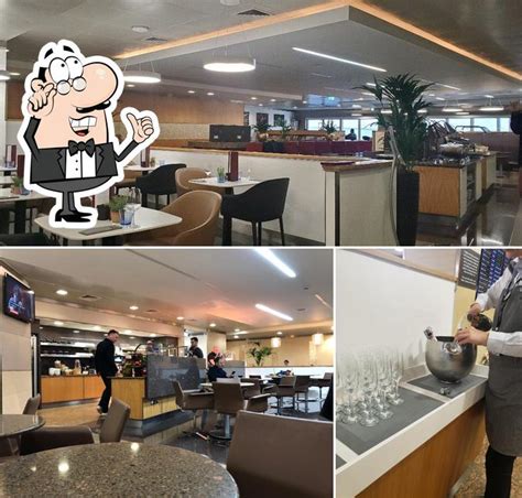 American Airlines International First Class Lounge In London