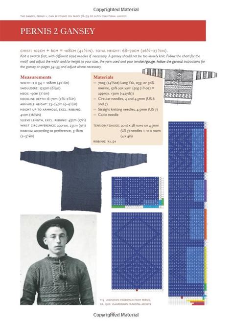 Best 13 More Traditional Dutch Ganseys 65 Classic Sweaters To Knit