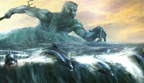 Poseidon Symbol Dolphin