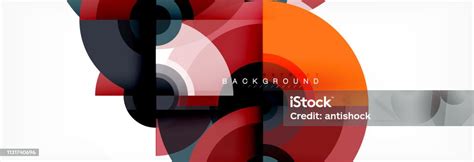 현대 디자인 커버 템플릿 브로셔 전단지에 대 한 삼각형 모양으로 동그라미 추상적인 배경 0명에 대한 스톡 벡터 아트 및 기타 이미지 Istock