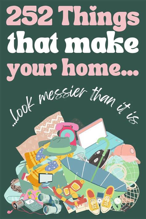 Define Mess 252 Things For Your Declutter List Artofit