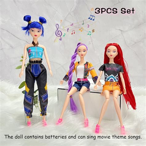 Rumi Kpop Demon Hunters Doll Etsy Polska