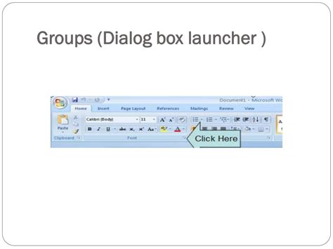 What Is A Dialog Box Launcher In Microsoft Word Daxplanner