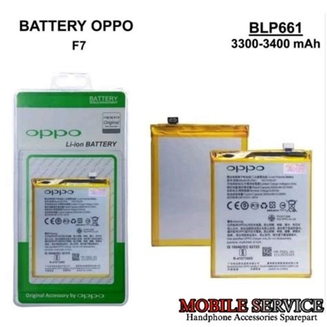 Jual BATERAI BATERE BATRE BATTERY OPPO F7 CPH1819 F7 PRO CPH1821 BLP661 ORIGINAL Shopee