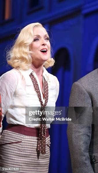 Jane Krakowski During The Broadway Opening Night Performance Curtain