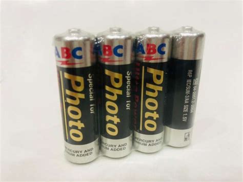 Jual Baterai ABC AA Biru Batre AbC Battery ABC AA Biru 4pcs ALKALINE Di Seller Terus Jaya