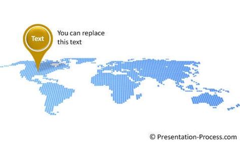 Create Map Pin In PowerPoint Powerpoint Pin Map Powerpoint Charts