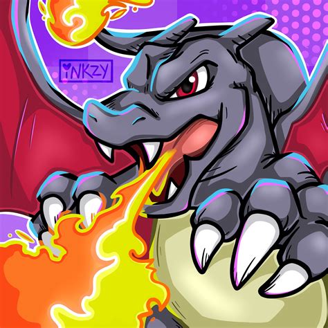 Shiny Charizard By Inkzystudios On Deviantart