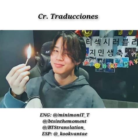 📄 Traducción Vlive Jimin Parte 4 — Army Py Domination