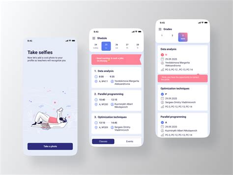 Student Assistant Mobile App By Irina Cheshuina On Dribbble Student Assistant Mobile App By Irina Cheshuina On Dribbble