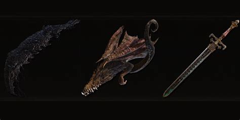 Dragon Scythes 8 Best Elden Ring Shadow Of The Erdtree Weapons