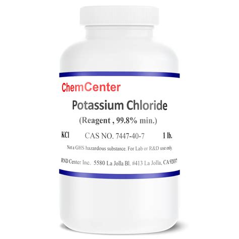 Potassium Chloride Crystals