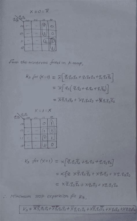 Find The Minimal Sop Using A Variable K Map Physics Forums