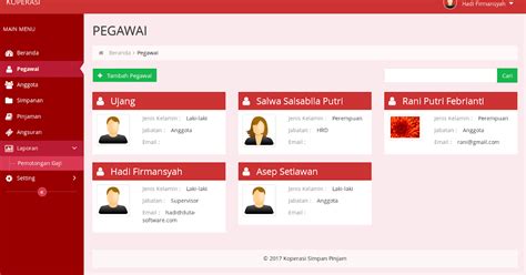 Download Source Code Aplikasi Koperasi Simpan Pinjam Berbasis Web