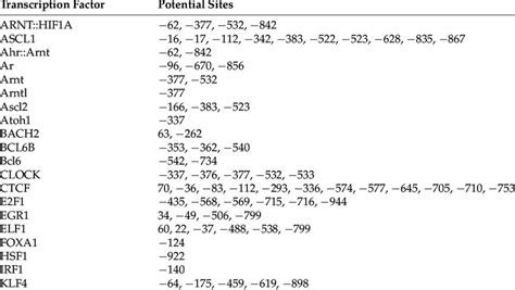 Potential Binding Sites In BCL XL Promoter Download Scientific Diagram