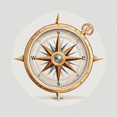 Pirate Compass Vector Premium Ai Generated Vector