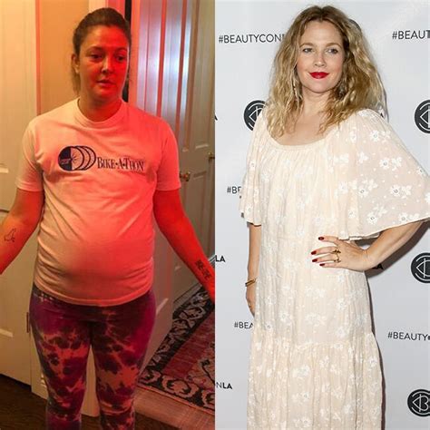 פחות 11 קג דרו ברימור מציגה גזרה חדשה