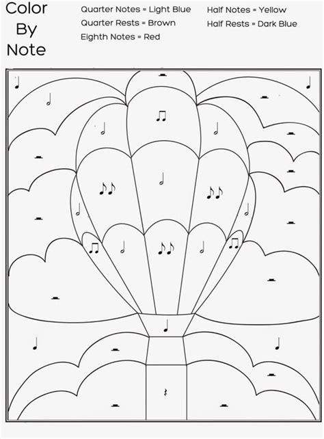 Piano Theory Coloring Pages Coloring Pages