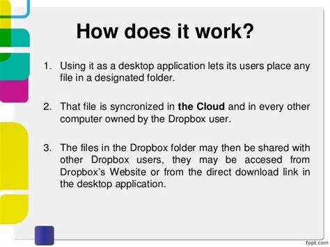 Dropbox Tutorial