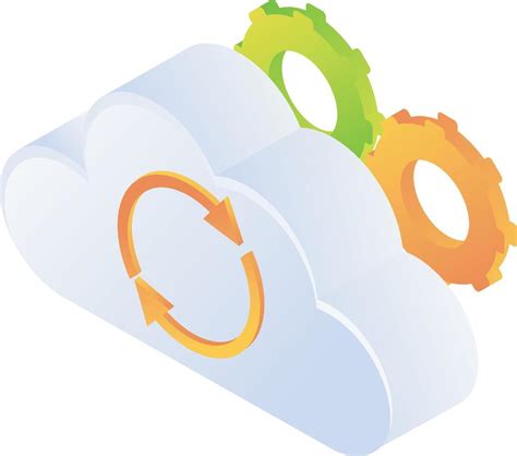 Cloud Storage Refresh Working 46262853 Vector Art At Vecteezy