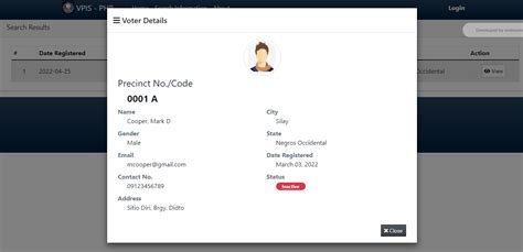 Voter S Polling Information System In PHP OOP Free Source Code SourceCodester