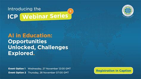 Icp Webinar Series 1 Ai In Education Youtube