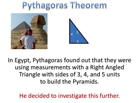 Pythagoras And Right Triangles Passys World Of Mathematics