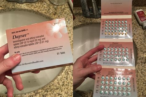 Extended Cycle Birth Control Pills Fold Out And Start With Last Month