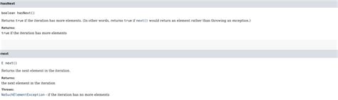 java hasnext vs next 메서드 차이점 당근케잌